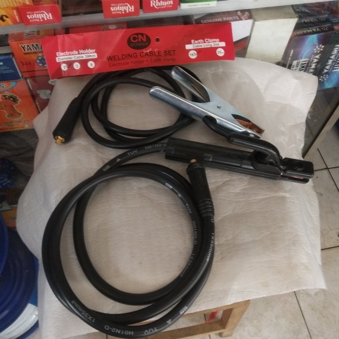 Jual Paket Set Tang Las & Tang Masa & Kabel 2 Meter Stang Las Listrik ...