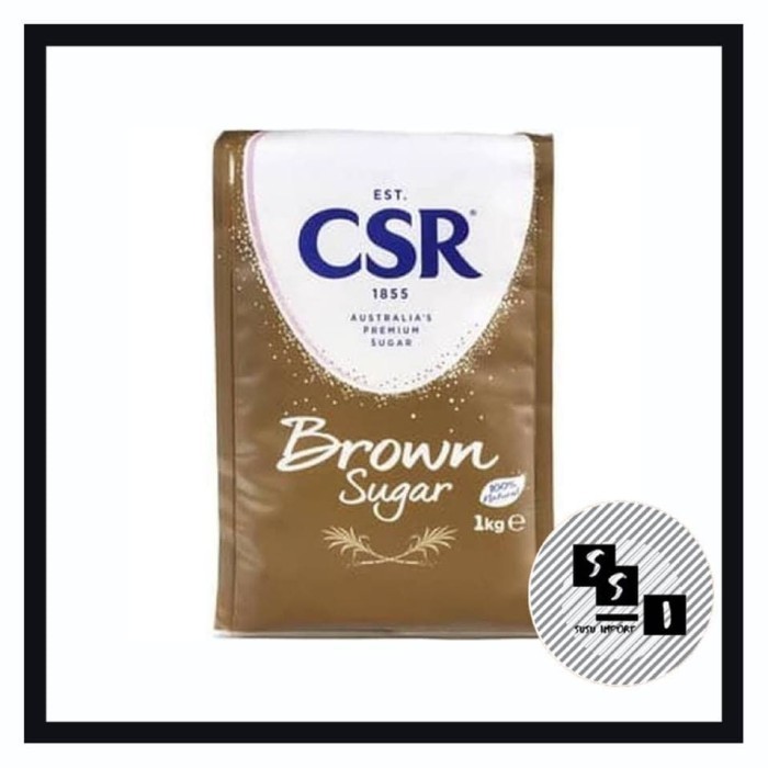 Jual Csr Brown Sugar / Premium Sugar/ Gula Merah Premium/ Gula Kopi 1Kg ...