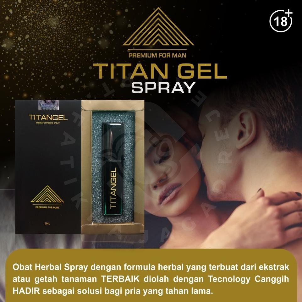 Jual dallaswistore Titan Gel Spray Original isi 5 ml | Shopee Indonesia