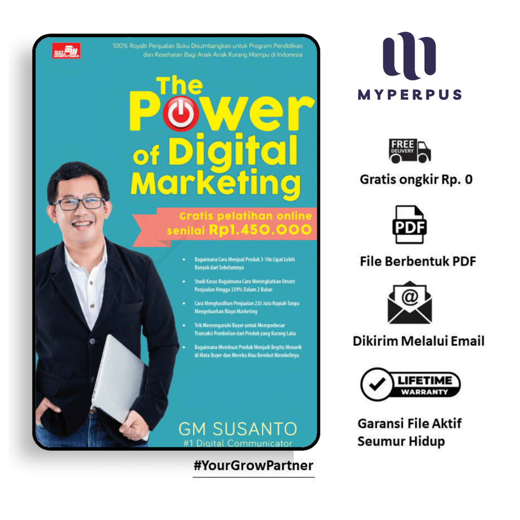 Jual 1084. The Power of Digital Marketing (GM Susanto) | Shopee Indonesia