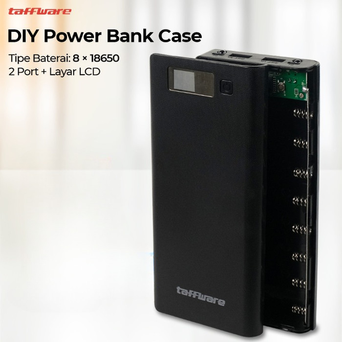 Jual DIY MODUL PCB MESIN POWERBANK POWER BANK CASING 2 PORT USB LED ...