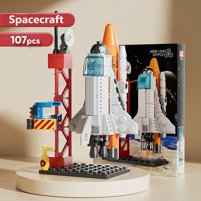 Jual MAINAN BLOCKS PESAWAT LUAR ANGKASA AEROSPACE ROCKET 107 BLOCKS ...