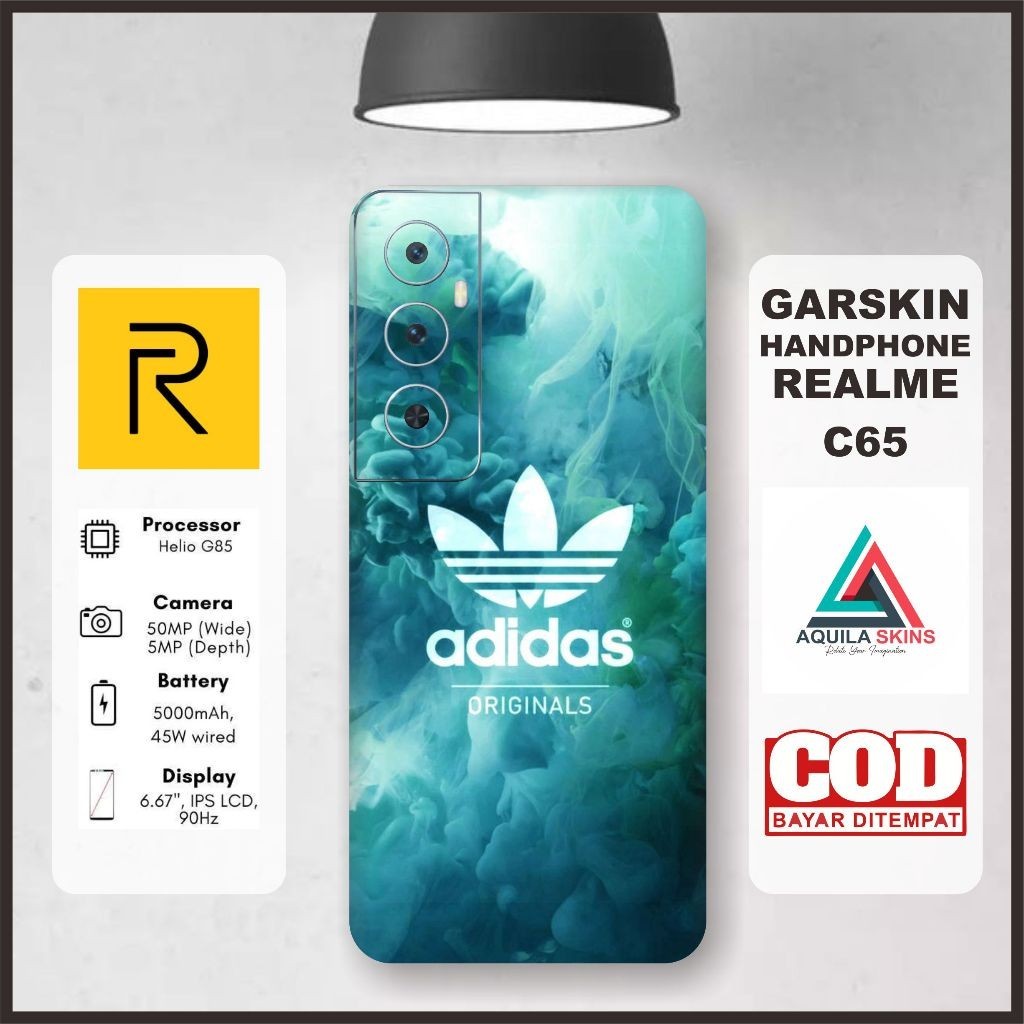 Jual REALME C65 Garskin HP Skin Handphone custom isi 2 pcs | Shopee ...