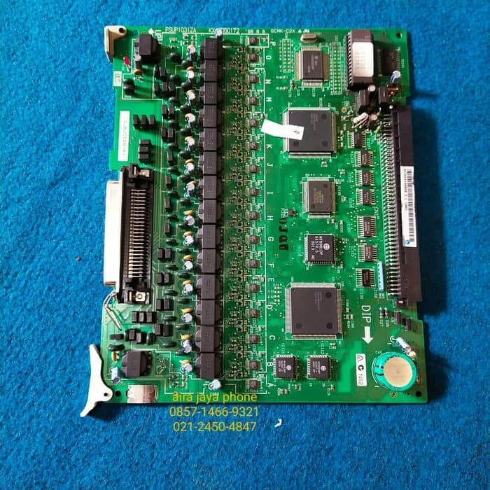 Jual Card PABX Panasonic KX-TD500 EXT DIGITAL 16 Port KX-TD50172 DLC ...