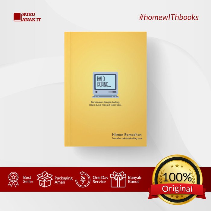 Jual BUKU HALO KODING BUKU UNTUK PROGRAMMER INDONESIA HILMAN RAMADHAN ...