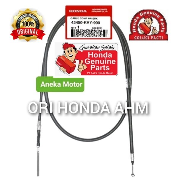 Jual Kabel Rem Honda Beat Karbu Original Honda Genuine Parts Ahm 43450 Kvy 900 Barang Langka ...