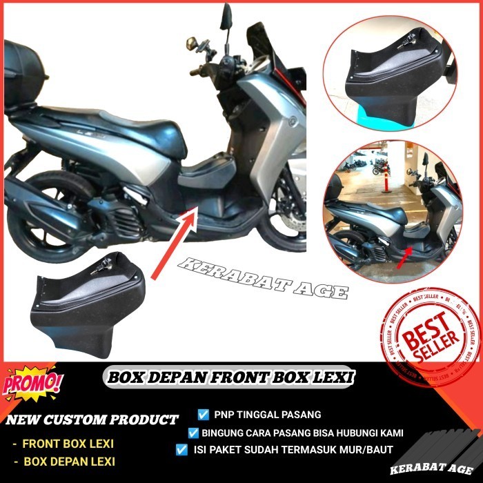 Jual Box Bagasi Tengah Depan Yamaha Lexi | Shopee Indonesia