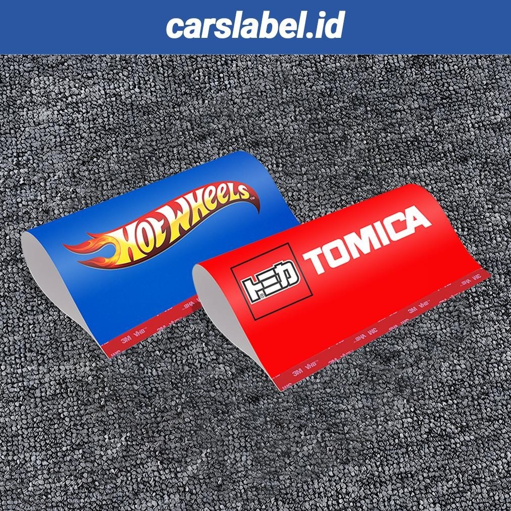 Jual PN HOTWHEELS TOMICA - Label Tag Mobil - Variasi Penutup Pintu ...