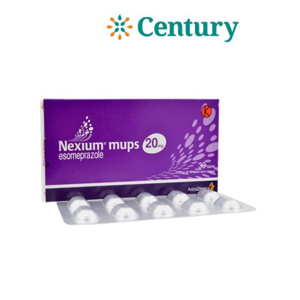 Jual NEXIUM MUPS 20 MG 1 STRIP 10 TABLET / GERD / REFLUX / ESOMEPRAZOLE ...
