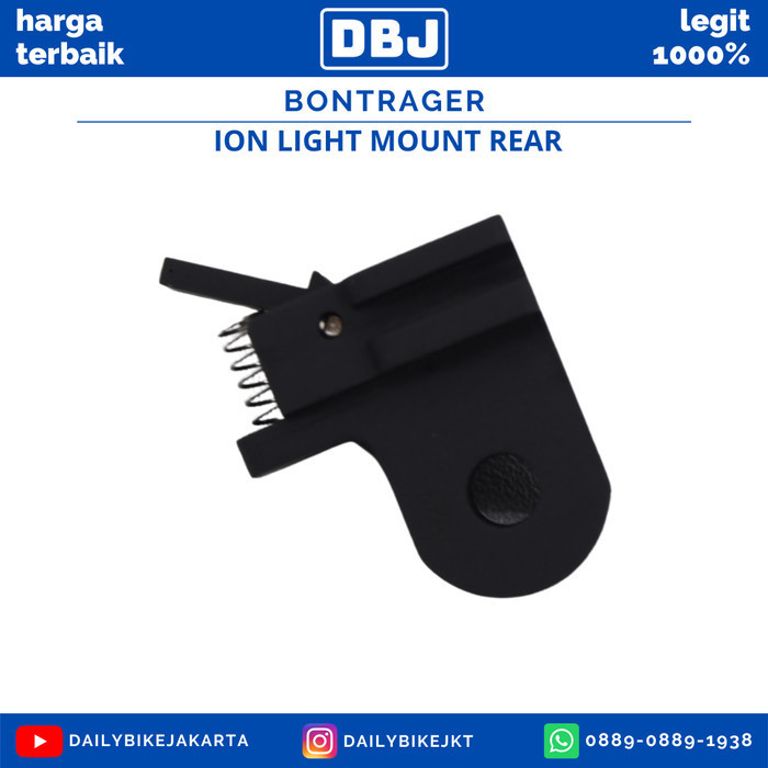 Jual Bracket Bontrager Ion Light Mount Rear Saddle Adjustable | Shopee ...