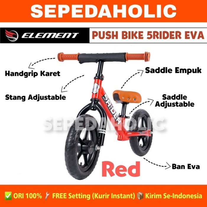 Jual Balance Push Bike Rmb 5Rider Element Sepeda Keseimbangan Anak Ban ...
