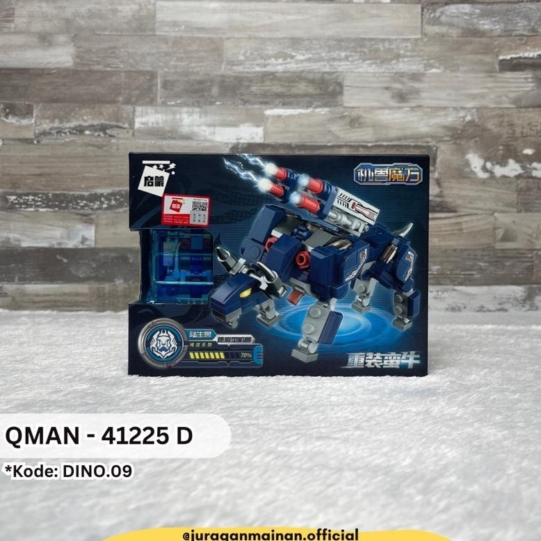 Jual [DISKON] QMAN TOYS Mechanical Beast Machine Armor Beast Cube - Bricks bongkar susun brick ...