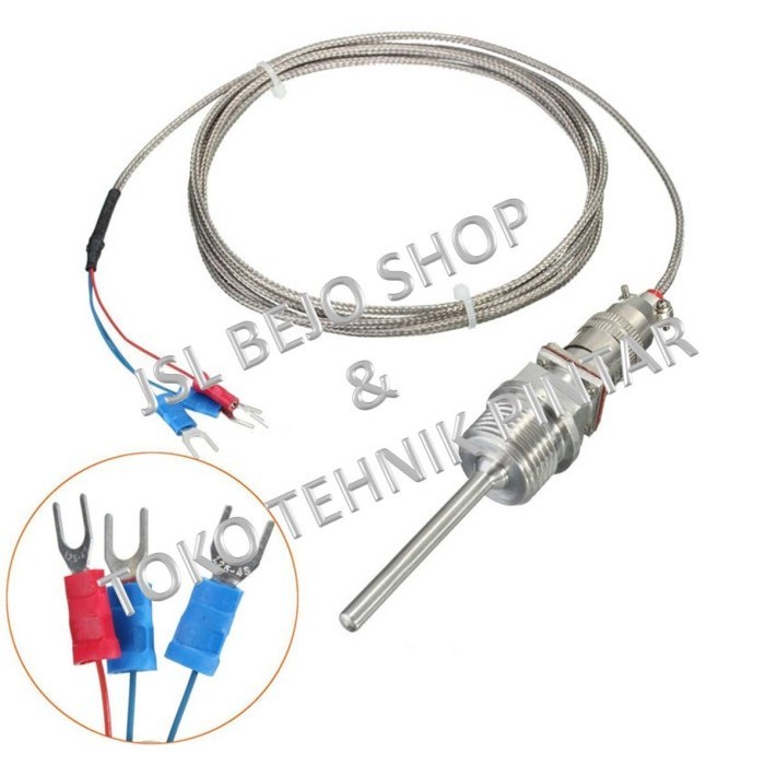 Jual NEW SERIES TEMPERATURE SENSOR PT 100 ORIGINAL QUALITY | Shopee ...
