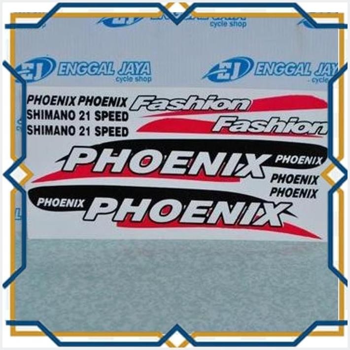 Jual [SPT] STIKER STICKER PHOENIX - DECAL STICKER STIKER SEPEDA PHOENIX ...
