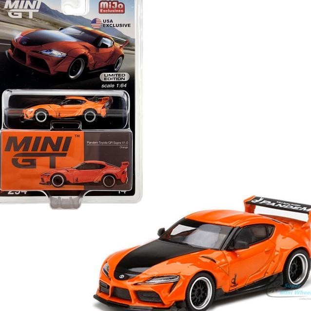 Jual Minigt 294 Pandem Toyota Gr Supra V1.0 Orange Blister Mgt Mijo ...