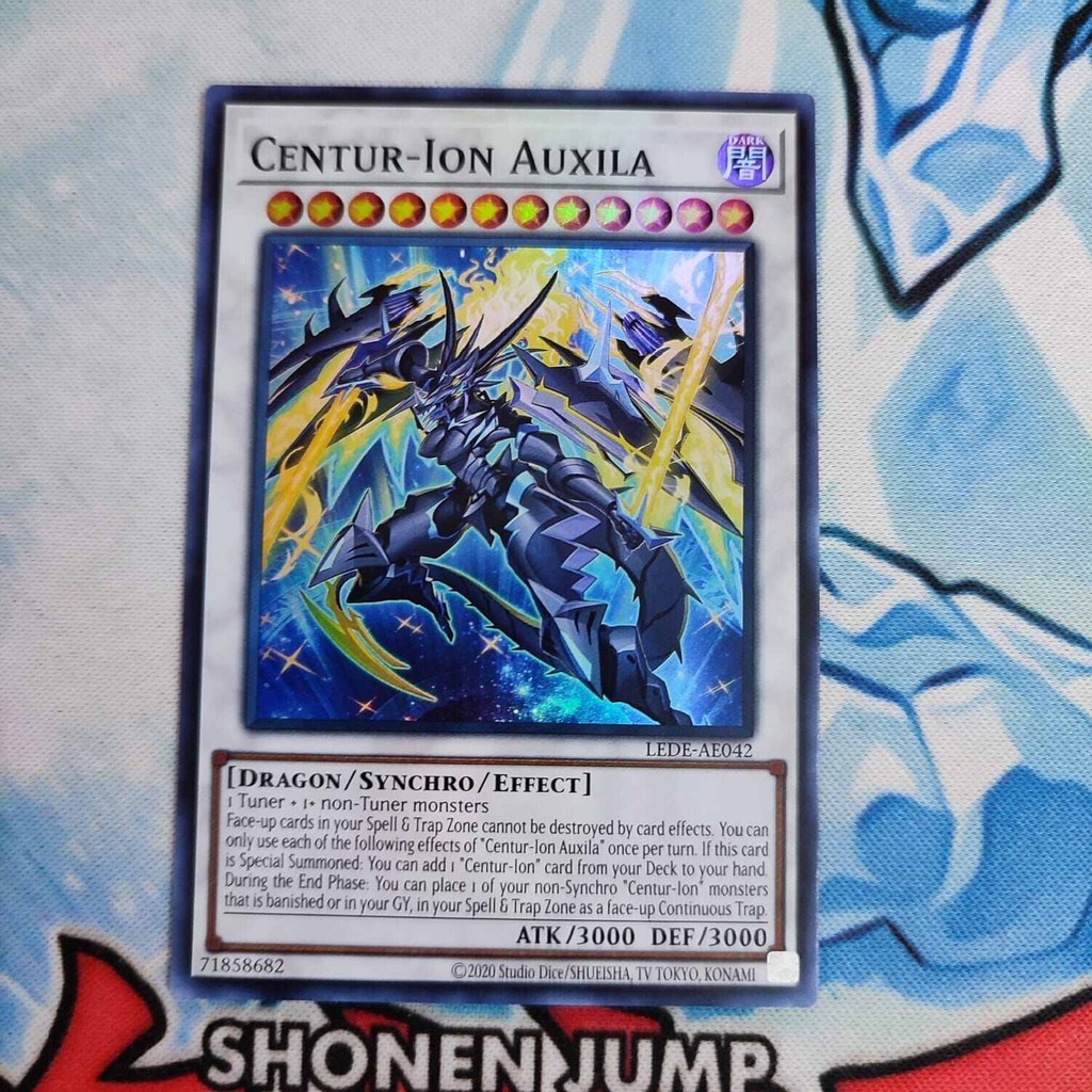 Jual yugioh AE centur ion auxila LEDE-AE042 SR original | Shopee Indonesia