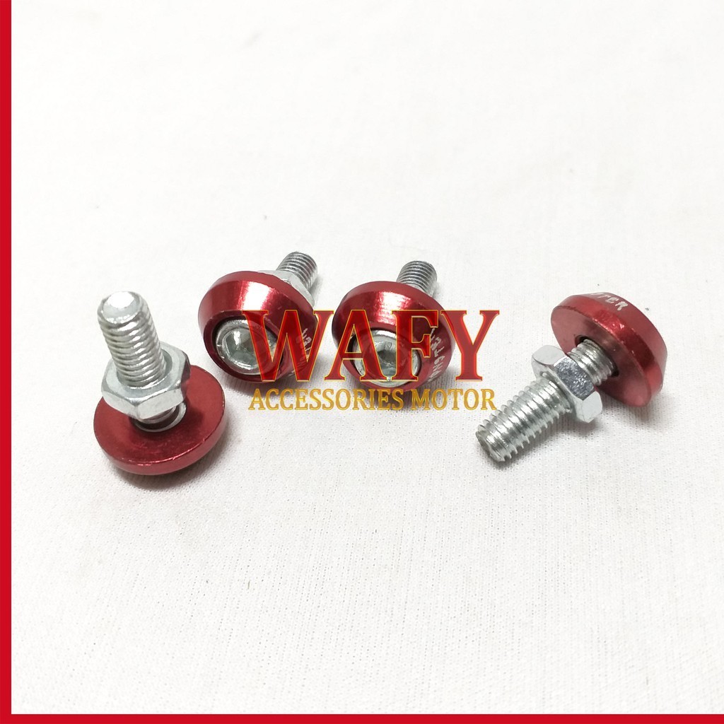 Jual Baut L Monel 4 Pcs Baut L Monster Warna Baut Ukuran 10 Baut Visor ...