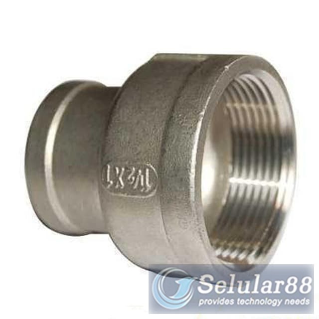 Jual Reducer 3/8" X 1/4" Stainless Steel 304 Threaded Class 150 ...