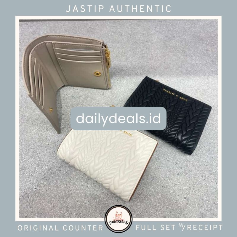 Jual CK6-10681108 Apolline Zip - JASTIP ORIGINAL COUNTER TEXTURED TOP DOMPET LIPAT WALLET STORE ...