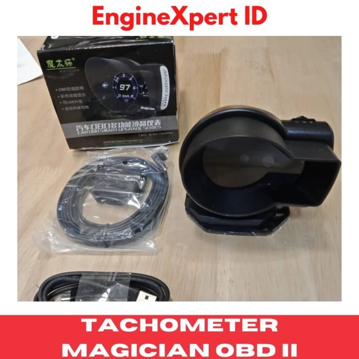 Jual Tachometer Magician Obd Ii Obd 2 Multimeter Gauge Display | Shopee ...