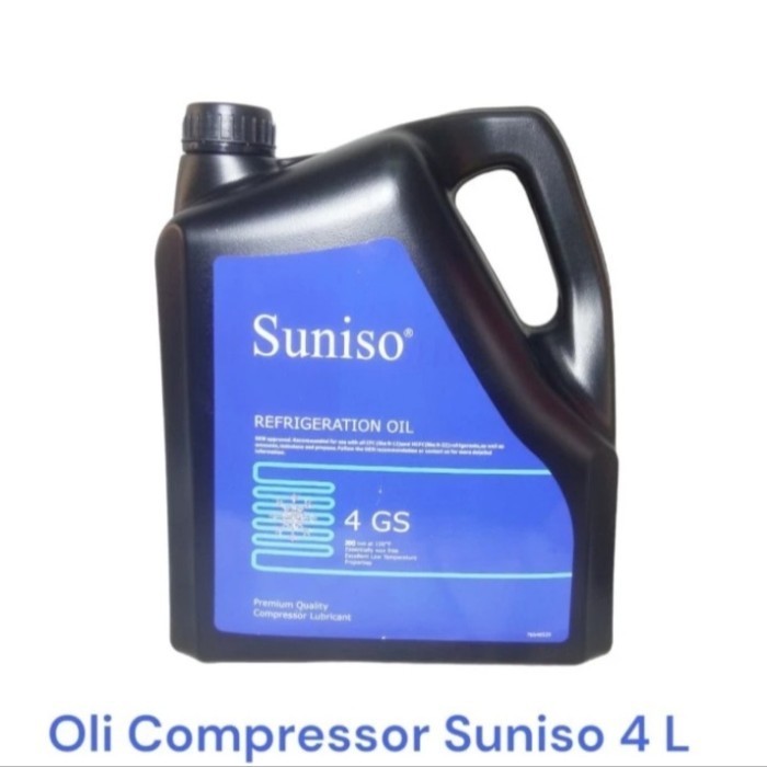 Jual Spesial Oli Kompresor Ac Mobil Suniso 4 Liter Refrigeration Oil ...