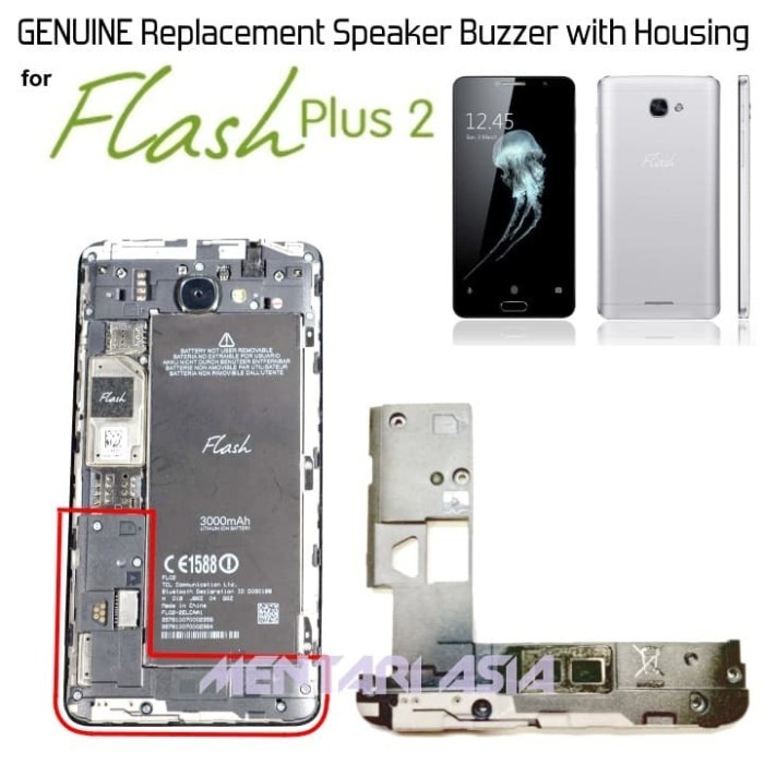 Jual Speaker Buzzer Music ALCATEL FLASH PLUS 2 with housing | Shopee Indonesia