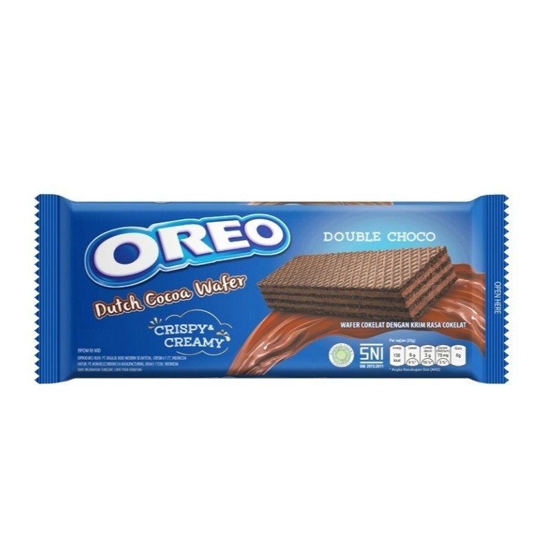 Jual OREO Dutch Cocoa Wafer Double Choco 117 g | Shopee Indonesia