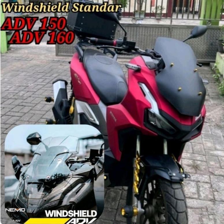 Jual Visor Windshield Honda ADV 150 ADV 160 model Standar Ori Original ...
