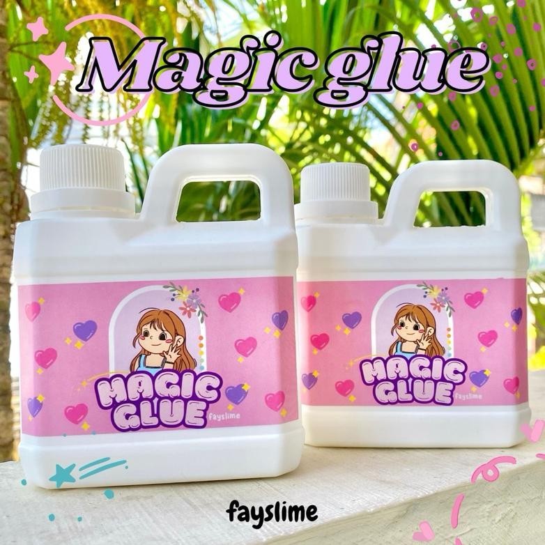 Jual Tre-57 Magic Glue 500Ml | Lem Untuk Membuat Slime | Bahan Slime | Lem Putih | Lem Fox Hemat ...