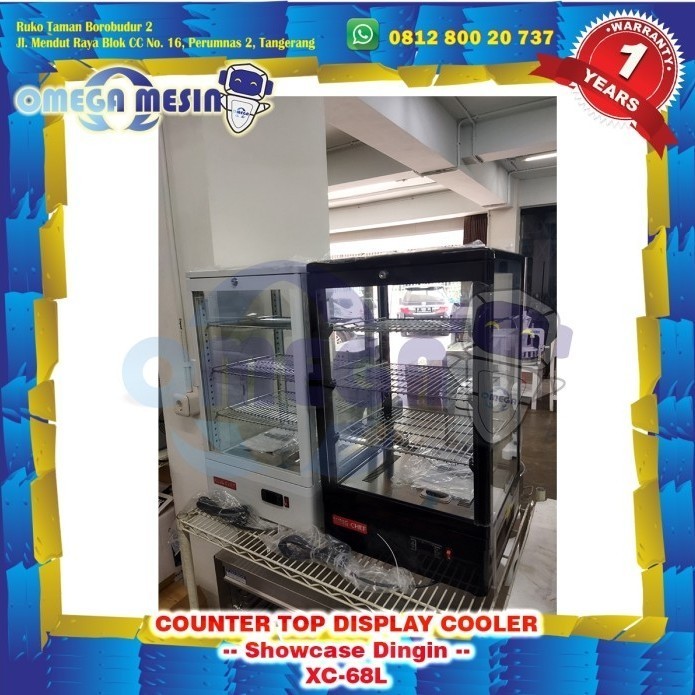 Jual King Cool, Showcase Dingin / Display Cooler Four Side / Cake, Xc-68L | Shopee Indonesia