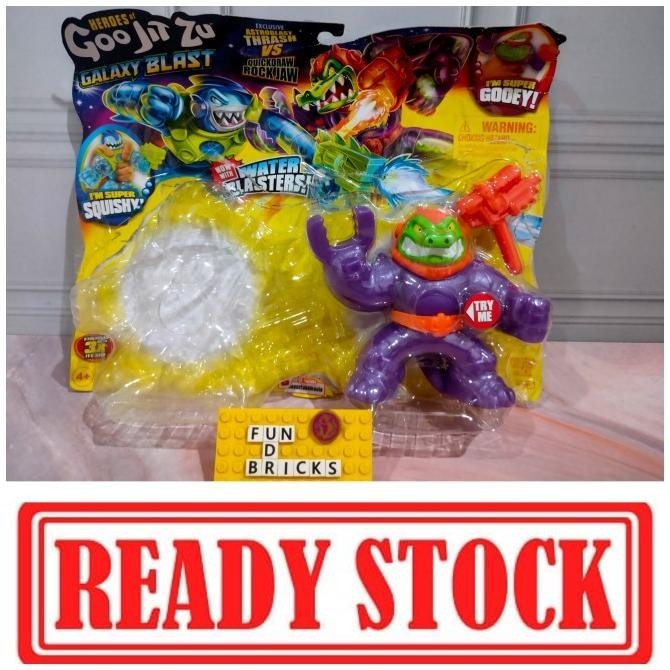Jual Goo Jit Zu Galaxy Blast Quickdraw Rock Jaw | Shopee Indonesia