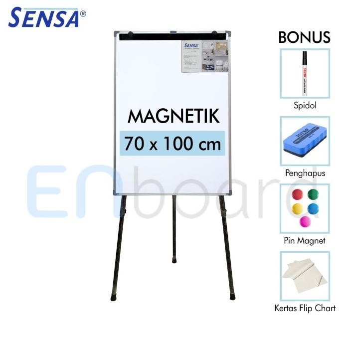 Jual Jual Flip Chart / Flipchart / Papan Presentasi Sensa 70 X 100 Cm ...