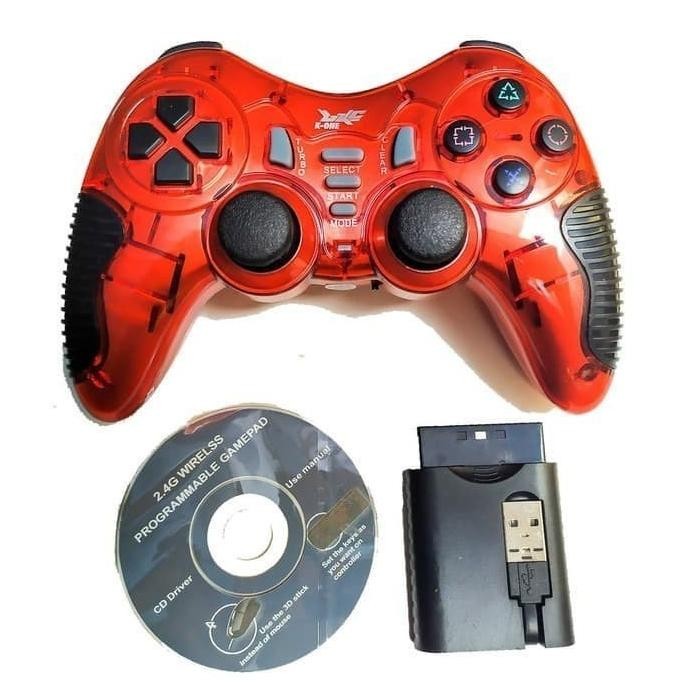 Jual M-Tech Wireless GAMEPAD Stik 3 in 1 Joystick for PC - Laptop - PS2 ...