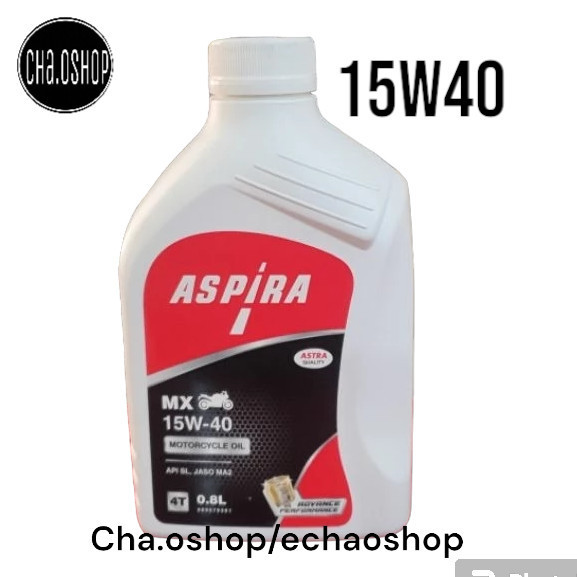 Jual Oli Motor Aspira 15W40 15W 40 0,8L Original | Shopee Indonesia
