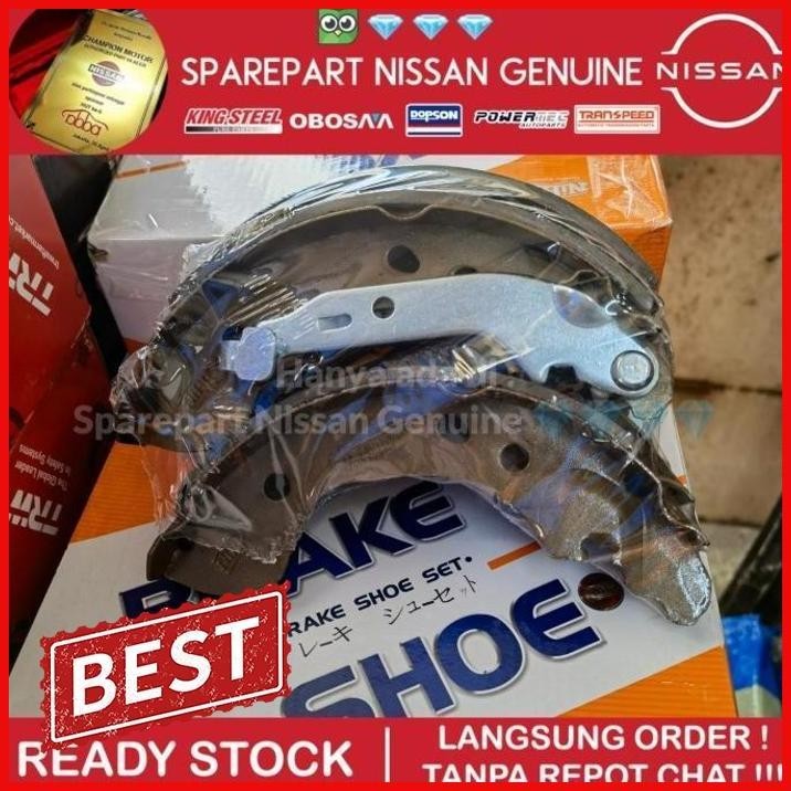 Jual [CN] Brake Shoe Almera N17 Kampas Rem Belakang Tromol SET NISSAN OEM JAPAN | Shopee Indonesia