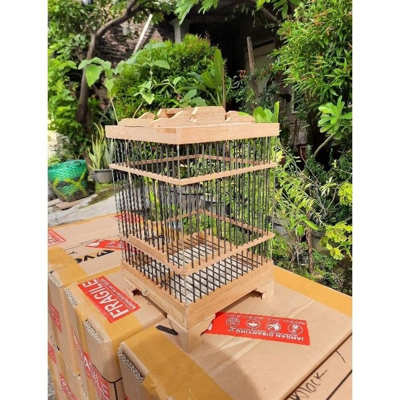 Jual Sangkar Burung Mini Ambrukan Tiang Besi (Lagi Viral) | Shopee ...
