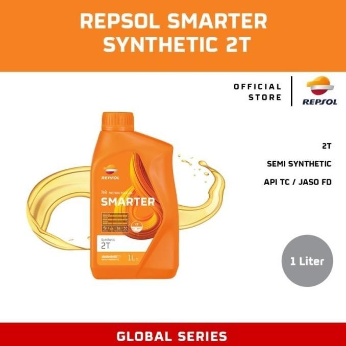 Jual Repsol Smarter Oli Samping Motor Semi Synthetic 2T Oil Sintesis 2 ...