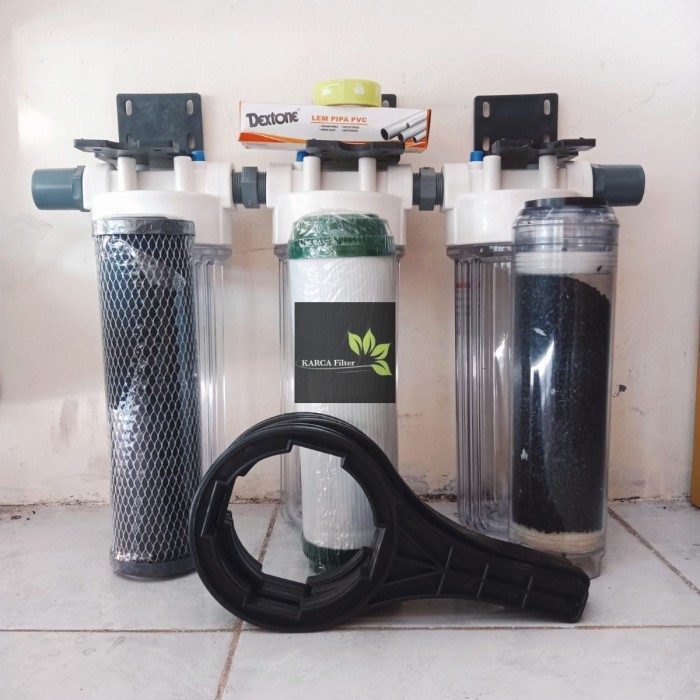 Jual Paket Filter Saringan Air Kadar Besi Tinggi | Shopee Indonesia