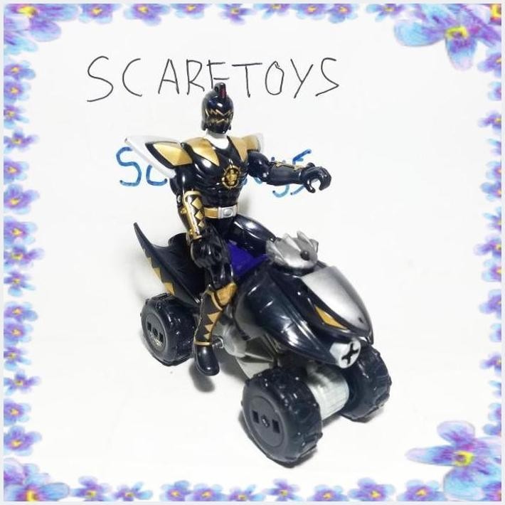Jual [SCY] POWER RANGERS DINO THUNDER ATV CYCLE HITAM - SENTAI ...