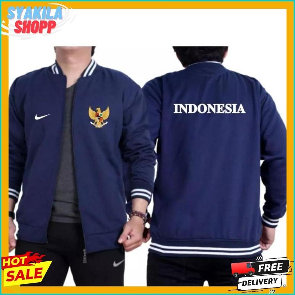 Jual Jaket Hoodie Varsity Timnas Indonesia Murah Premium Quality Jaket ...