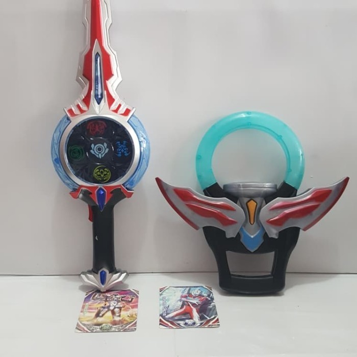 Jual TOP kw figure vinyl ultraman orb dx orbcalibur sword orb ring ...
