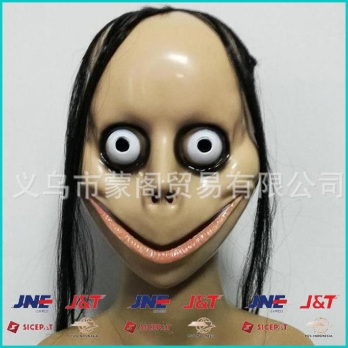 Jual BISMILLAH TOMO TOPENG MOMO HALLOWEEN SERAM RUMAH HANTU PRANK ...