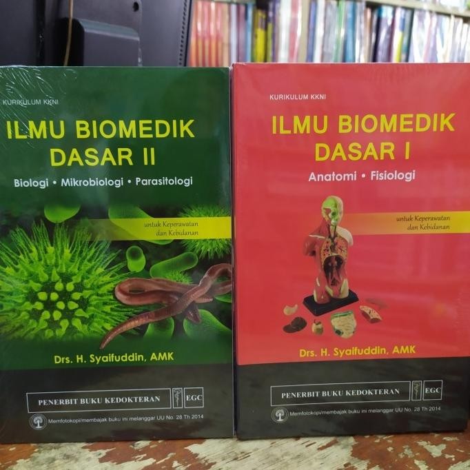 Jual [Bisa Cod] Ilmu Biomedik Dasar Anatomi Fisiologi Jilid 1&2 Sepaket | Shopee Indonesia