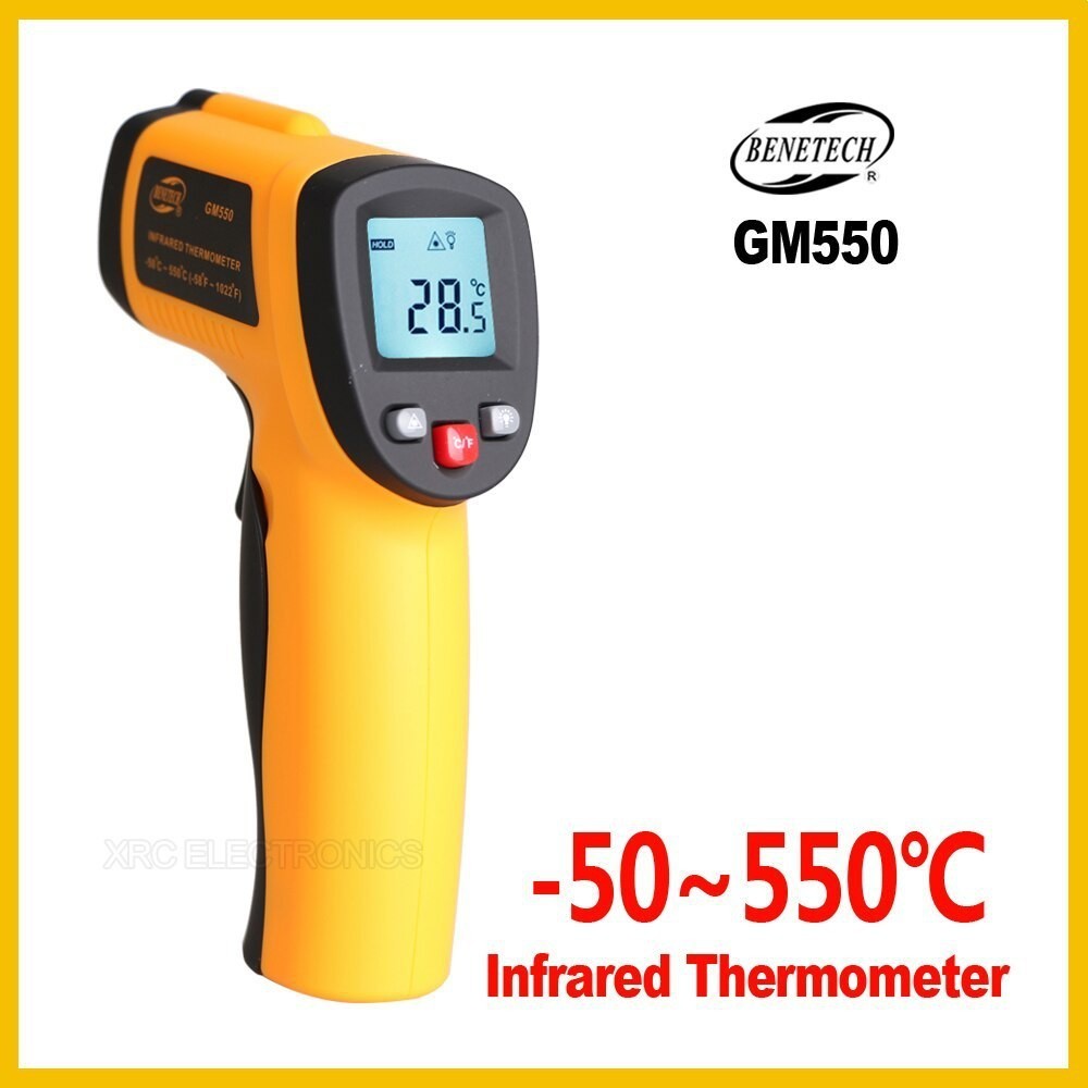 Jual Thermogun Kesehatan // Infrared Thermometer Benetech GM550 ...