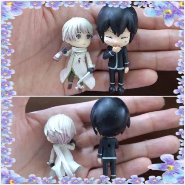 Jual [PEG] BLACK HITMAN REBORN & WHITE HETALIA RUSSIA ANIME FIGURE SET ...