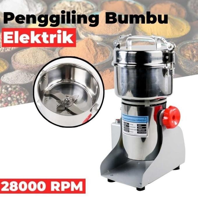 Jual [Ready] Alat Mesin Penggiling Penghalus Bumbu Rempah Kering ...