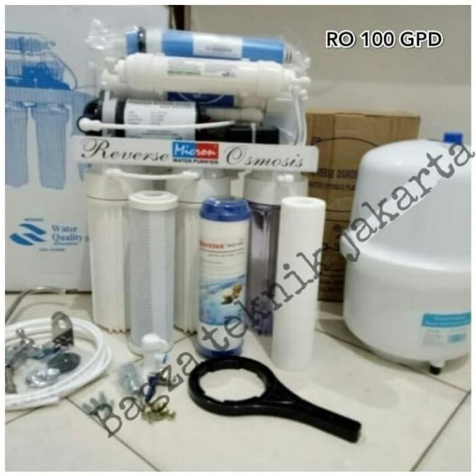 Jual [Promo] Reverse Osmosis Ro "100" Gpd 5 Stage Filter Air Minum Ro ...