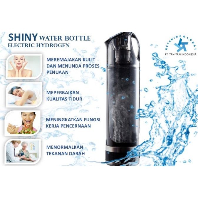 Jual [Promo] Shiny Electric Hydrogen Alkali Water Bottle / Botol Air ...