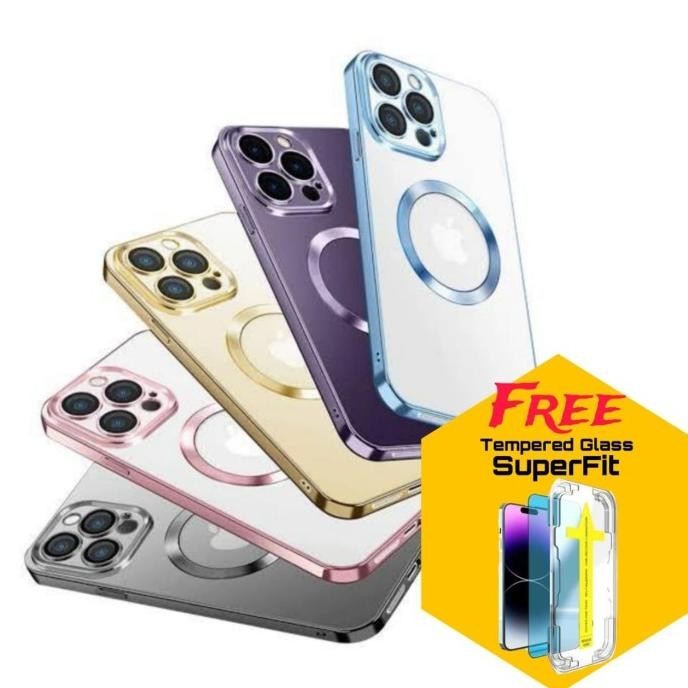 Jual Case Magsafe Iphone 15 14 13 12 Pro Max Plus Magnetic Casing ...