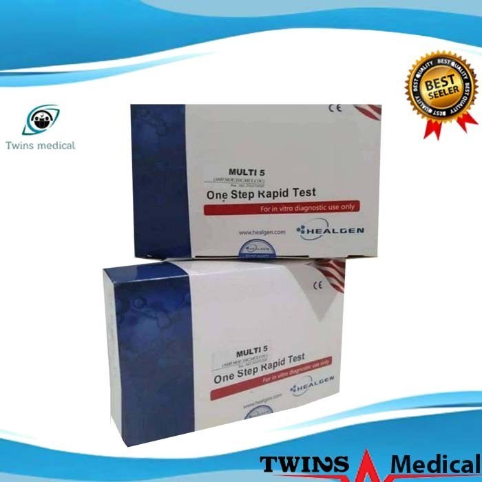Jual MULTI 5 PANEL Healgen Met,Coc,Mop,Amp,Thc | Shopee Indonesia